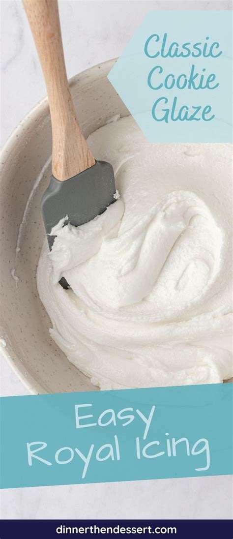 Easy Homemade Royal Icing Recipe Dinner Then Dessert