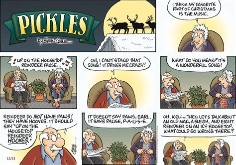 Pickles By Brian Crane For December 23 2018 Christmas