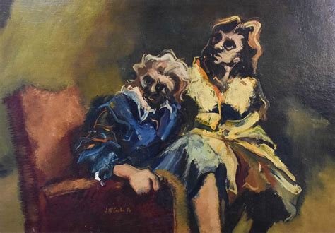 Lot 1204 John Mccombs B1943 An Expressive
