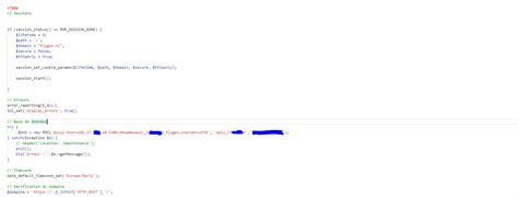 Problem Of Connection To The Database With Php Code Hosting Support