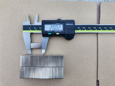소리전자 사각 네오디움 자석 20mm 10mm 1 5mm