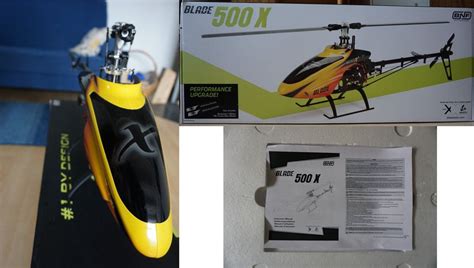 E Flite Blade 500 X Bnf 3d Flybarless Rc Heli Kaufen Auf Ricardo