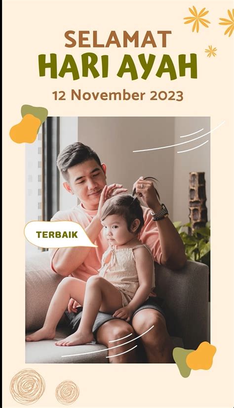 Download Template Video Tiktok Ucapan Selamat Hari Ayah Gratis