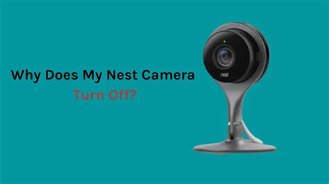 Why Does My Nest Camera Turn Off HowTL