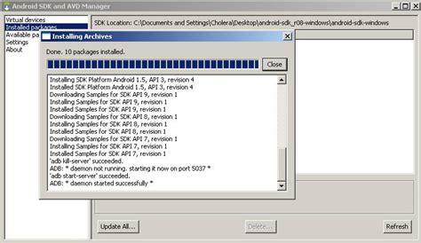 Android How To Install Android Emulator Onto Eclipse Ganymede