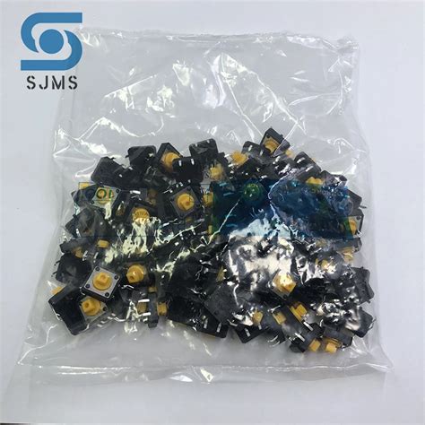 무료 배송 100 개 몫 B3F 4055 12x12x7 3mm 촉각 스위치 푸시 버튼 택트 스위치 12 12 7 3mm 스퀘어