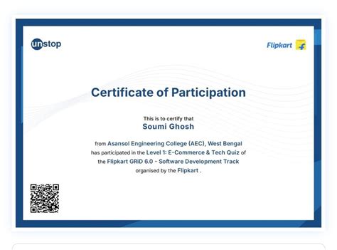 Soumi Ghosh On Linkedin Flipkartgrid Softwaredevelopment Techquiz