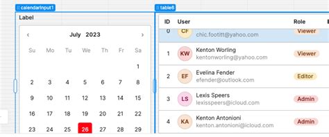 Conditional Formatting In Calendarinput Component 💬 App Building