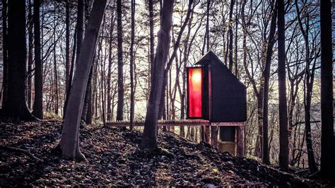 Invisible Studio Designs Composting Toilet For Woodland Workshop