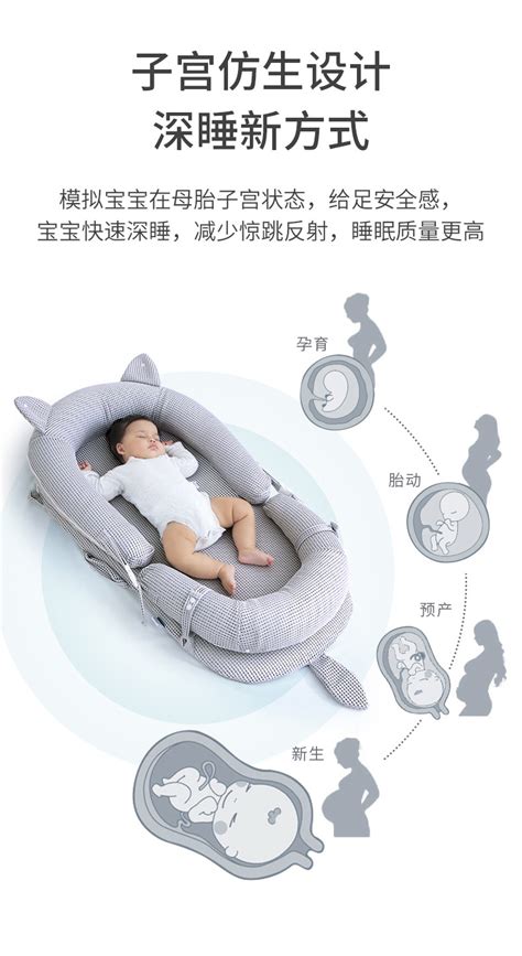 跨境便携式防压婴幼儿床中床仿生宝宝床可洗折叠床可移动婴儿床 阿里巴巴