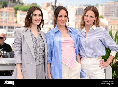 Anamaria Vartolomei Ana S Demoustier Ad Le Simphal Photocall Of The Film Le Comte De Monte