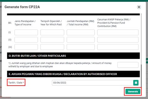 How To Generate The Cp22a Form In Briohr