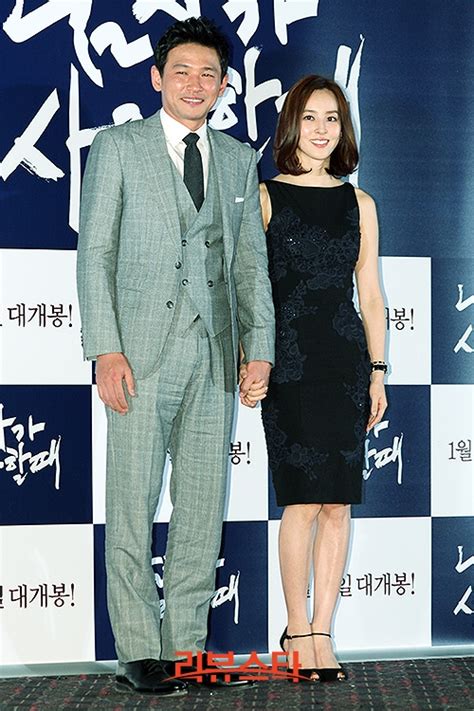 [포토]남자가 사랑할때 황정민 한혜진 영화의 두 주인공