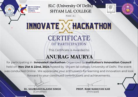 anurag maurya on linkedin my first hackathon experience ☺️ i have