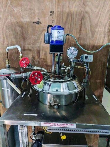 Eei Stainless Steel Polymerisation And Condensation Setup For Lab