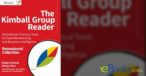 The Kimball Group Reader 2nd Ed By Ralph Kimball Ebook