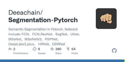 Github Deeachain Segmentation Pytorch Semantic Segmentation In Pytorch Network Include Fcn