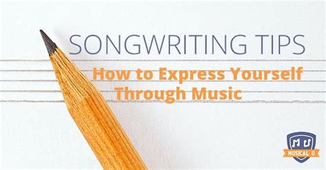 Songwriting Tips For Beginners