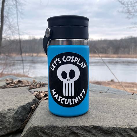 Lets Cosplay Masculinity Sticker — Dissent Pins