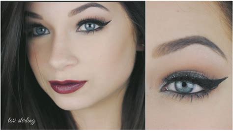 Sexy And Dramatic Prom Makeup Tutorial Tori Sterling ♡ Youtube