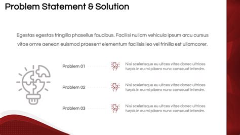 Abstract Red Theme For PowerPoint And Google Slides PPT Slides