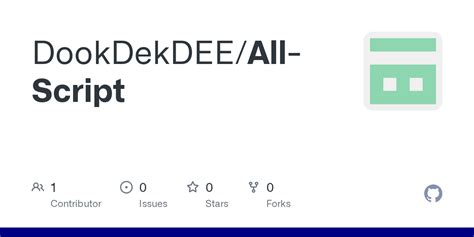 Github Dookdekdeeall Script