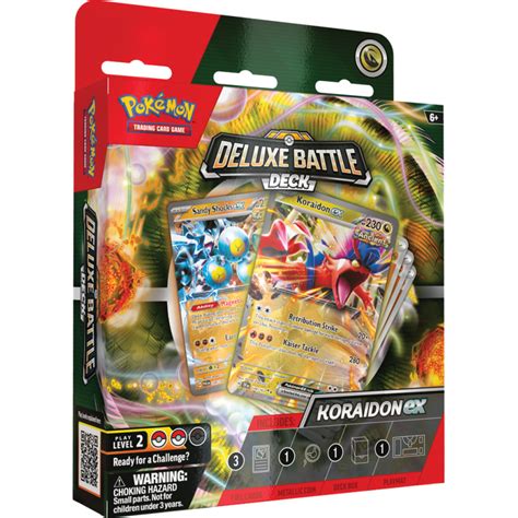 Pokémon Deluxe Battle Deck Koraidon Ex
