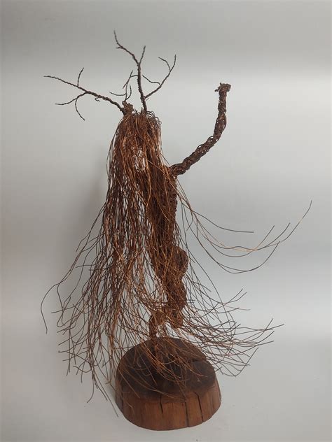 Dancing Forest Nymph Wire Sculpture Etsy