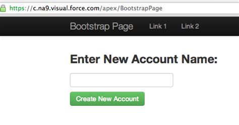 Tech Talk Bootstrap A Visualforce Page In 5 Minutes