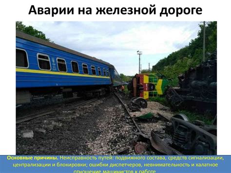 Транспортные аварии катастрофы Защита от последствий презентация