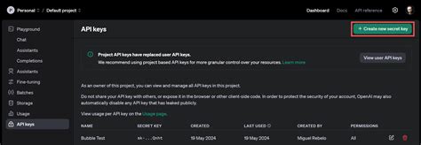 how to use the openai api create a key zapier