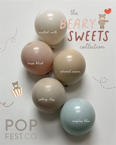 Beary Sweets Balloon Arch Kit Popfestco