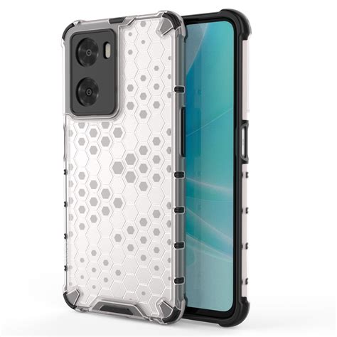 For Oppo A G Global Honeycomb Phone Case White Alexnld Com