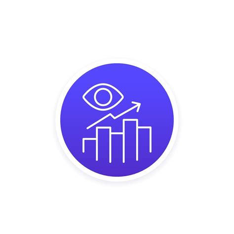 Views Analytics Icon Line Vector 20150832 Vector Art At Vecteezy