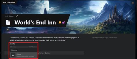 Lesson 1 Get Started With Articles In World Anvil Beginner Tutorials Knowledge Base World Anvil