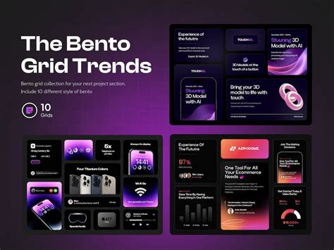 Bento Grid Ui Kit Uifry