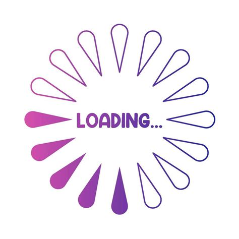 Circular Loading Illustration Vector Art At Vecteezy