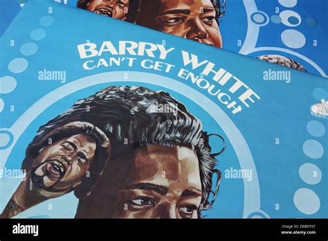 Viersen Germany May 9 2023 Closeup Of Soul Singer Barry White