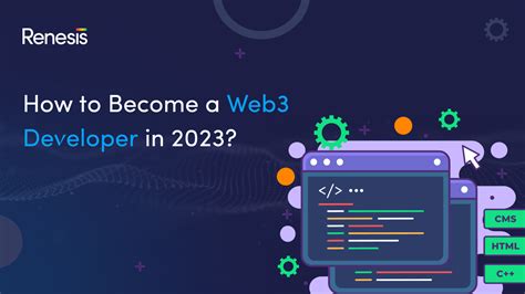 How To Become A Web Developer In Renesis Tech