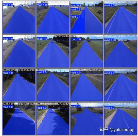 道路语义分割数据集 3000张 带标注 Yolo格式 可直接用于yolo系列目标检测算法模型训练 道路数据集 语义分割数据集 知乎
