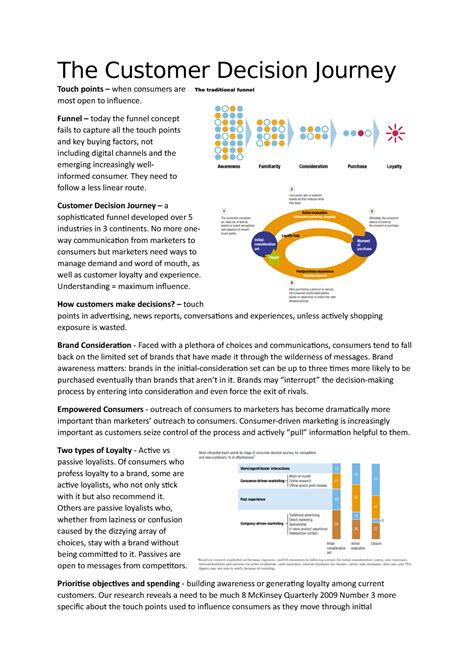 The Customer Decision Journey Mc Kinsey The Customer Decision