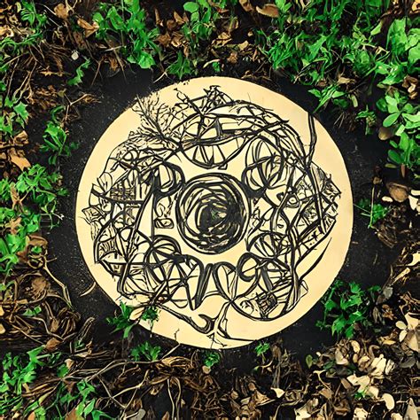 Hyper Realistic Witch Protection Circle In The Woods · Creative Fabrica