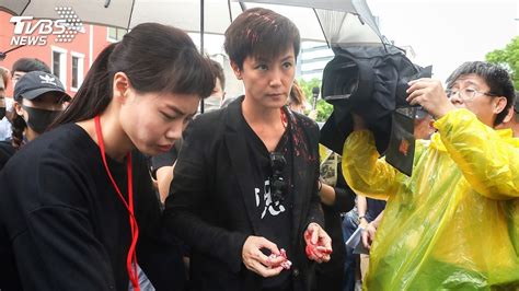 對潑漆者提告 何韻詩：獨善其身將縱容事件發生│tvbs新聞網