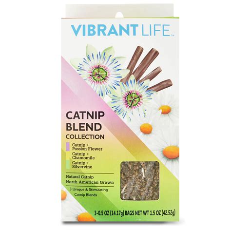 Vibrant Life Catnip Blends Collection 05oz 3 Pack Variety Vibrant Life Catnip Blends Collection 05oz 3 Pack Variety