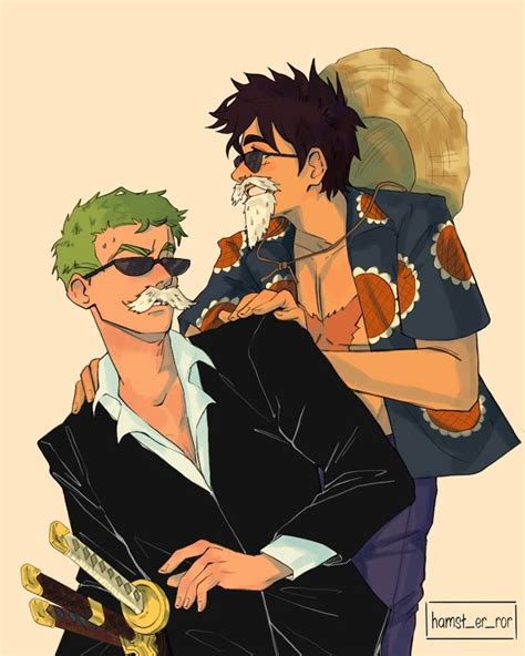 Luffy X Zoro One Piece Fanart