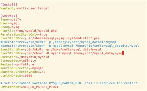 如何在ubuntu上更改mysql数据存储路径ubuntu 更改mysql 存储位置 Csdn博客