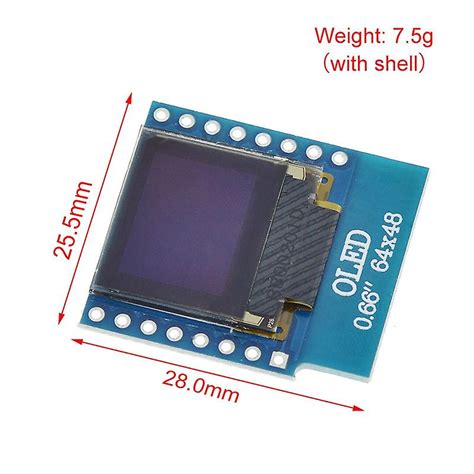 Tum X Iic I C Oled Display Module Ssd Shield Lcd Sk Rm