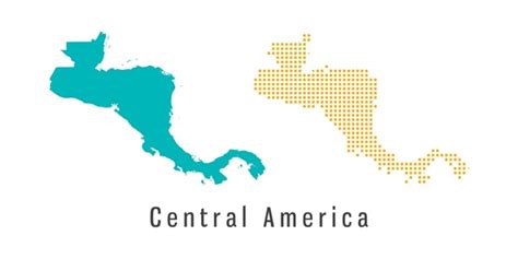 Logotipo De America Central Central America Flags Hi Res Stock