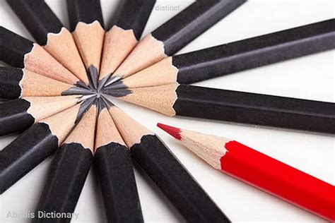distinct معنی تخصصی در دیکشنری آبادیس