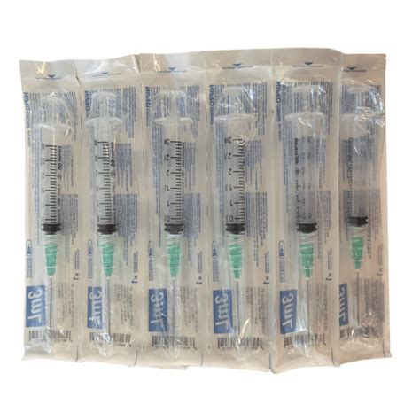 Jeringa 3ml 21x32mm Con Aguja Verde Nipro Omega Médica Distribuciones